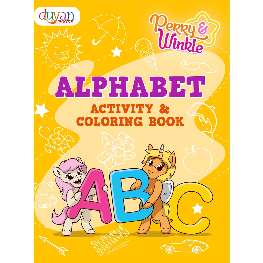 Perry & Winkle: Alphabet Activity & Coloring Book | Shopee Philippines