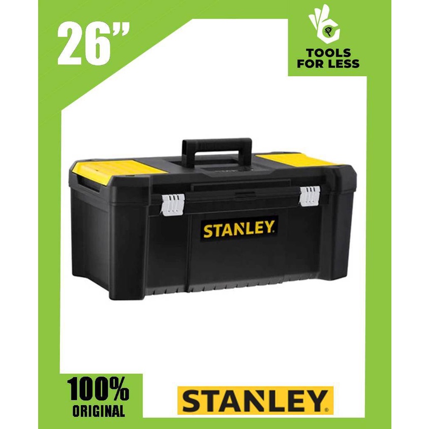 Stanley Tool Box with Metal Latch 26" STST1-82976 | Shopee Philippines