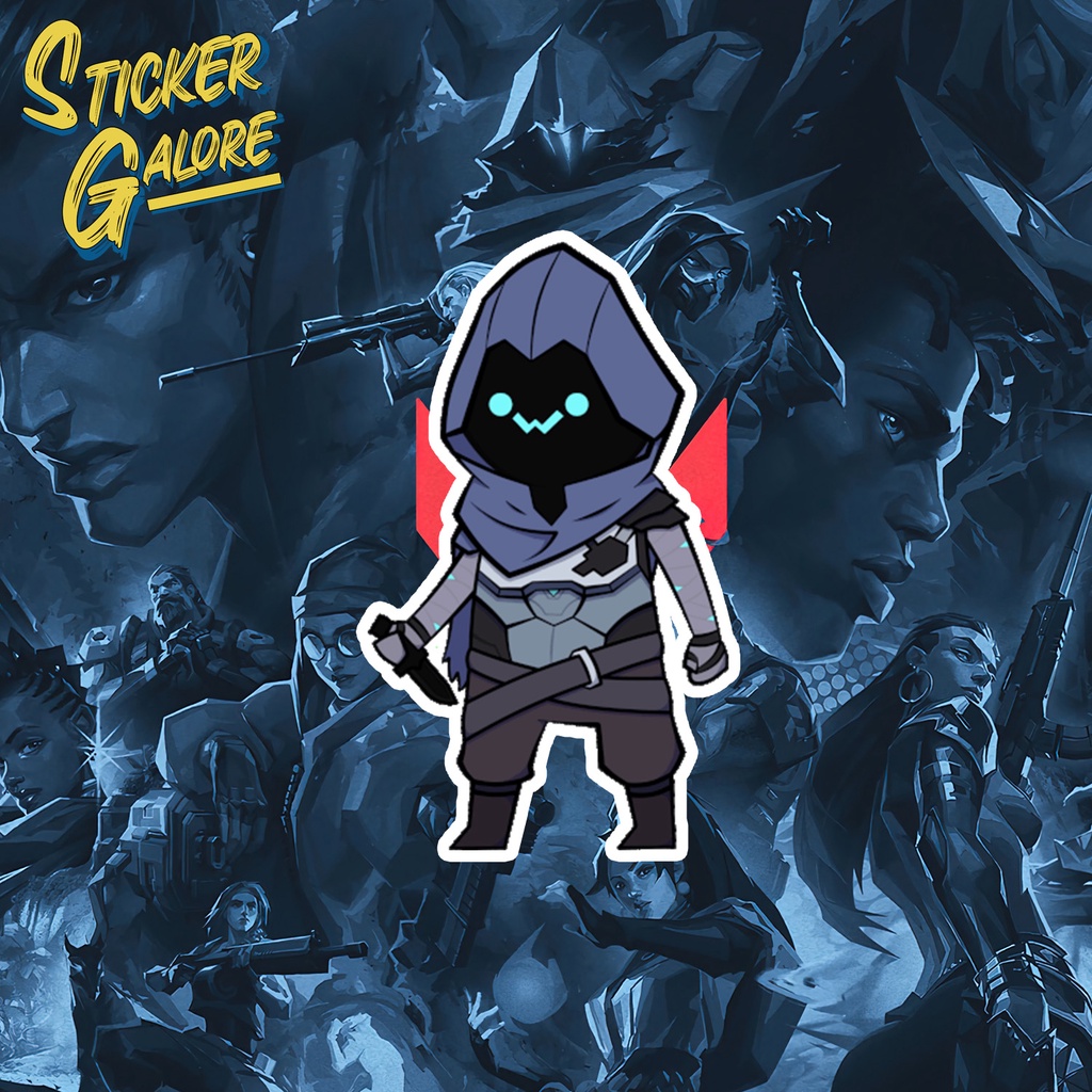 OMEN VALORANT SPRAY STICKERS (WATERPROOF AND SCRATCH PROOF, VINYL ...