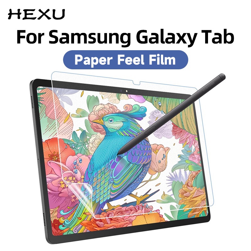 Hexu 2PCS Paper Feel Matte PET Anti Glare Screen Protector Film for ...