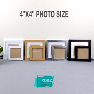 WHOLESALE! 4"x4" Minimalist Glass Frame Wall Art Collage No Matting and ...