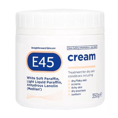 E45 Dermatological Cream Treatment for Dry Skin Conditions 350g ...