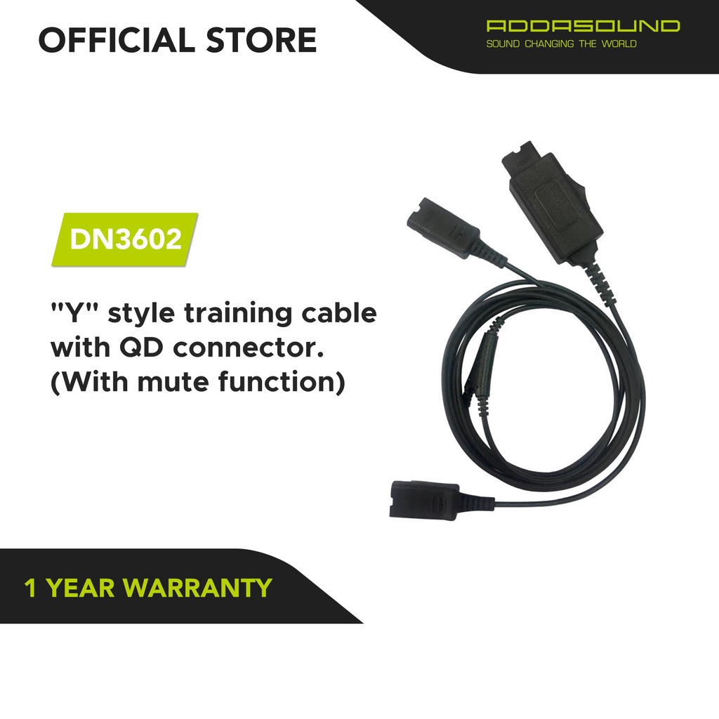 ADDASOUND "Y" Style Training Wire With Operation Unit Accessories ...