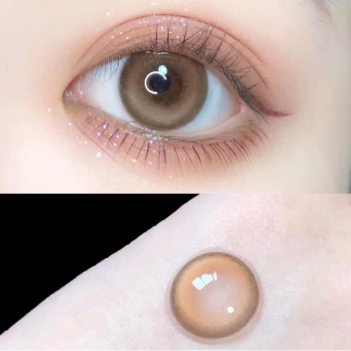 Midroo 2PCS\Pair color contact lenses Polar Light Brown contact lenses ...