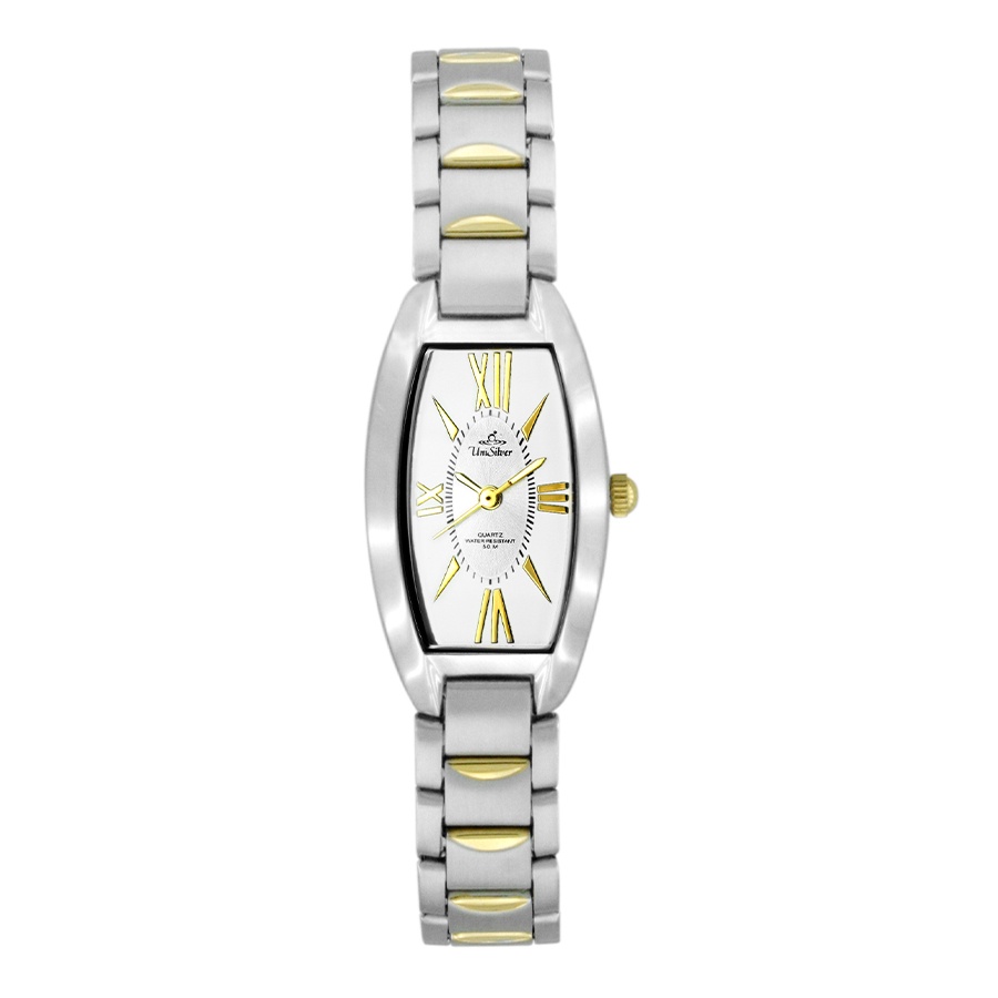 Unisilver Time Women's Analog Two-Toned Stainless Steel Kw069-2304 ...