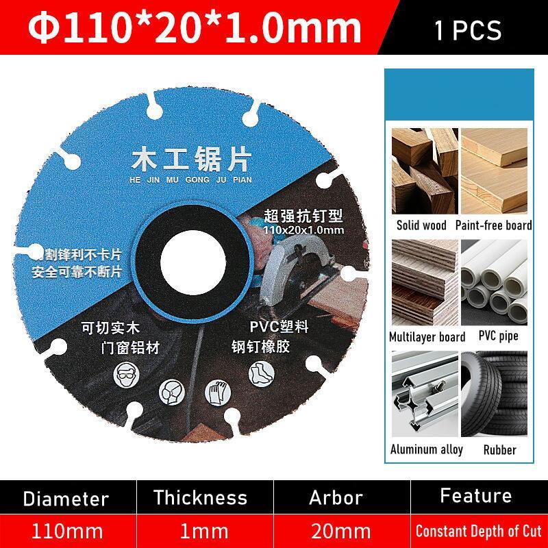 3pcs Diamond Cutting Disc For Woodworking Alloy Saw Blade 110mm For ...