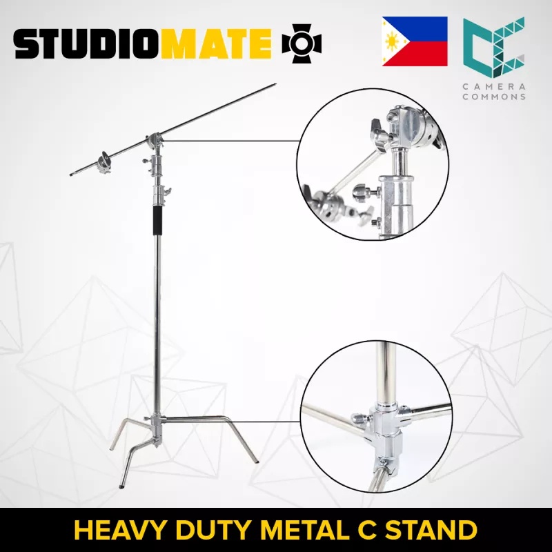 3.3M / 10.8ft Heavy Duty Studio Centry C Stand Detachable Light C-stand ...