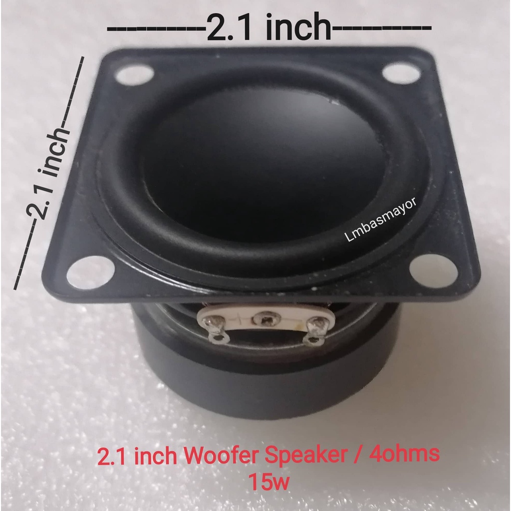 1pc 2.1 inch Woofer Small Speaker / 4 ohms 15 watts | Shopee Philippines