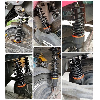 2PCS Universal 250mm 290mm 310mm E-Bike Motorcycle Rear Shock Hydraulic ...