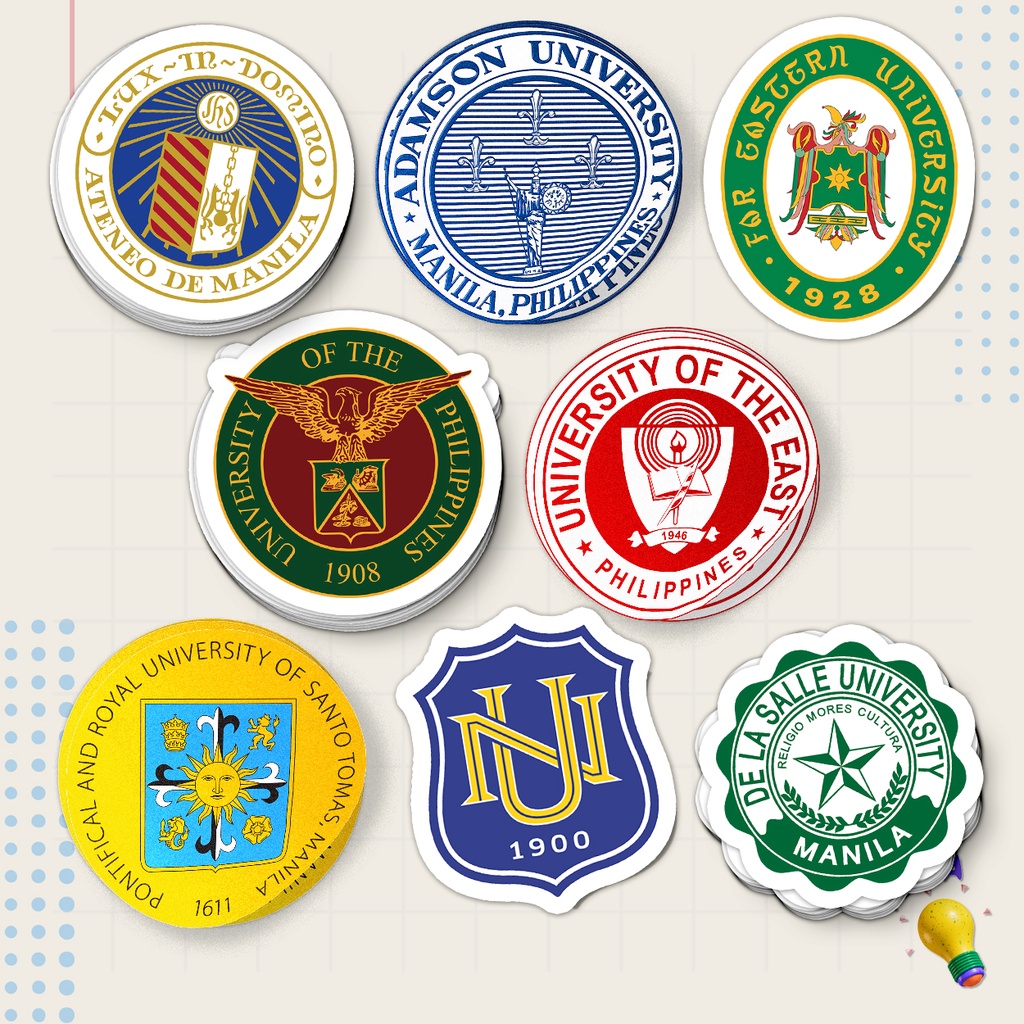 UAAP Stickers - UNIVERSITY STICKERS for cellphone, cars, [UP, UST, DLSU ...