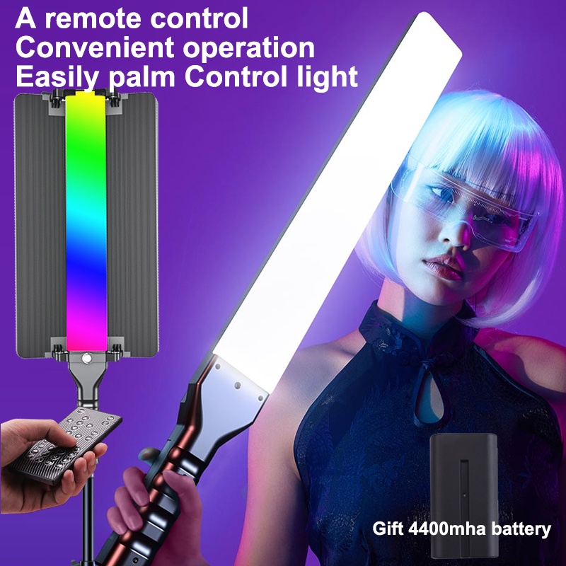 60CM RGB Handheld Light Wand LED RGB Stick 3000K-6000K Photography ...