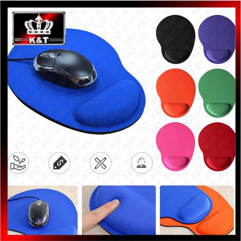 Soft Silicone Mousepad Wrist support hand rest comfortable Ergonomic ...