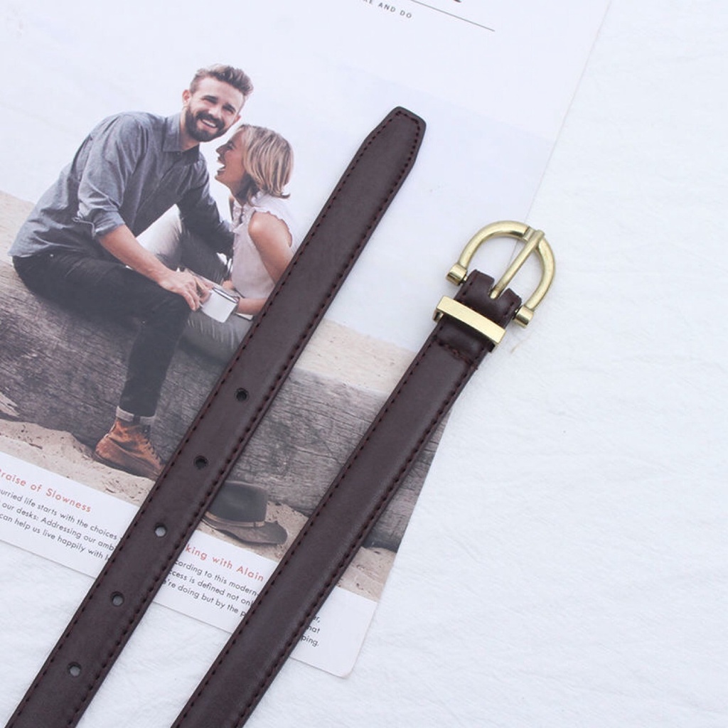 Belt Women’s Belt Korean Fashion Women Lady's Belts Leather Metal ...