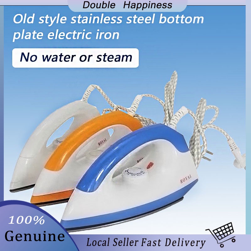 Household Electric Iron Dry Type Electric Iron Without Water Ironing Wrinkle Removal Electric ...