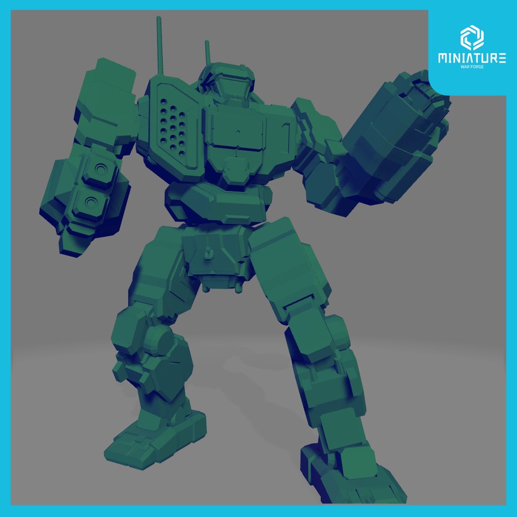 TBT-5N Trebuchet for Battletech w/30mm Hexbase | Shopee Philippines