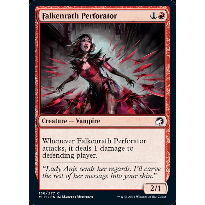 Magic the Gathering | Falkenrath Perforator | Shopee Philippines