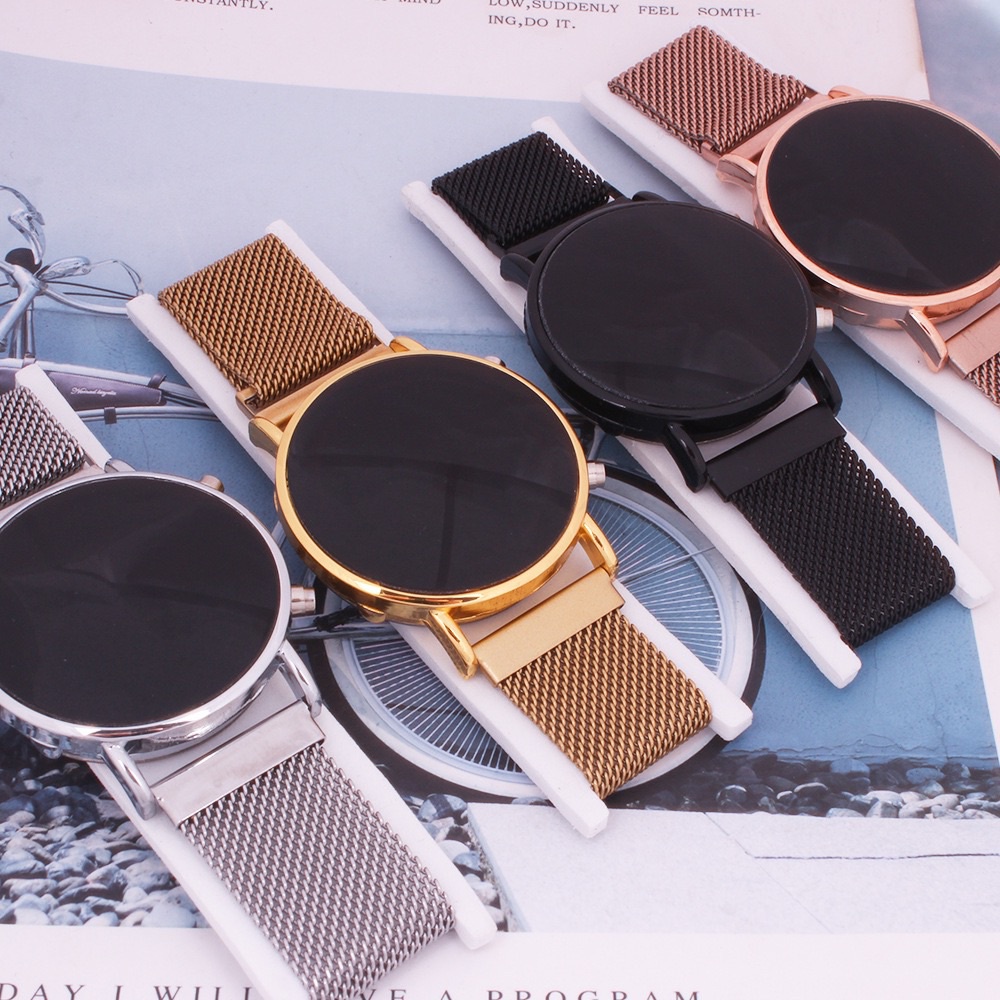 New LED Magnet Buckle Watch Creative Sports Digital Watches | Shopee ...