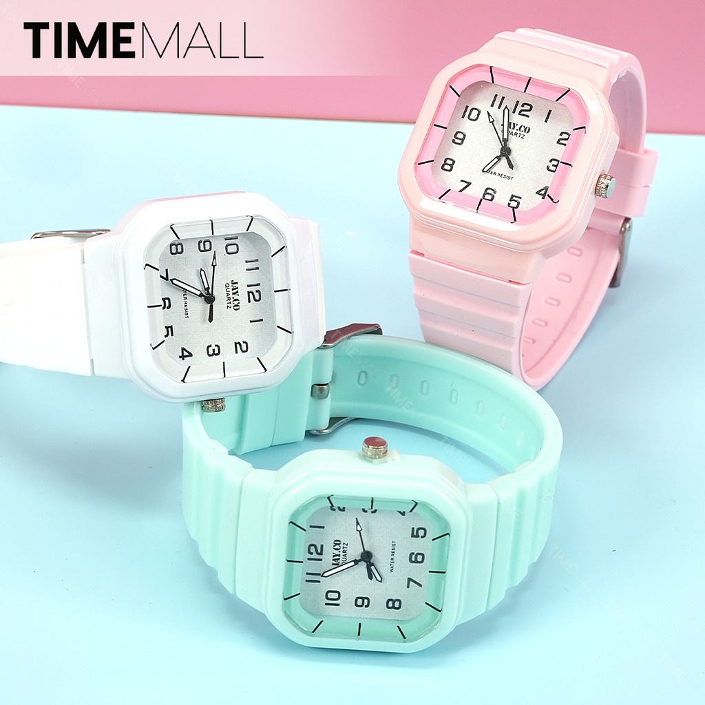 In stock [JAY.CO]Waterproof quartz sport colorful rubber watch#JC015 ...