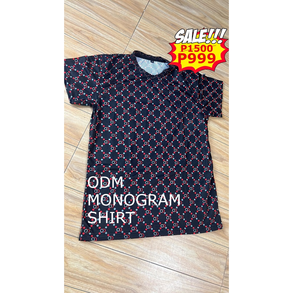 Overdose Monogram shirt ODM monogram shirt | Shopee Philippines