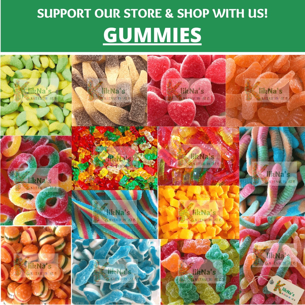 KlikNa’s Gummy Candies 1kl | Licorice Rainbow Belt Gummies Candy per 1 Kilo Gummy Whole Sale 1kl ...