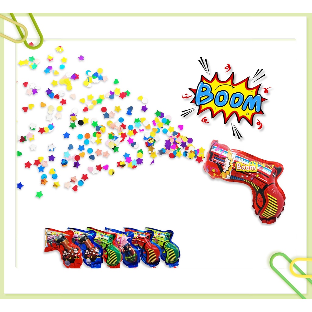 New confetti balloon gun inflatable balloon firework gun birthday ...