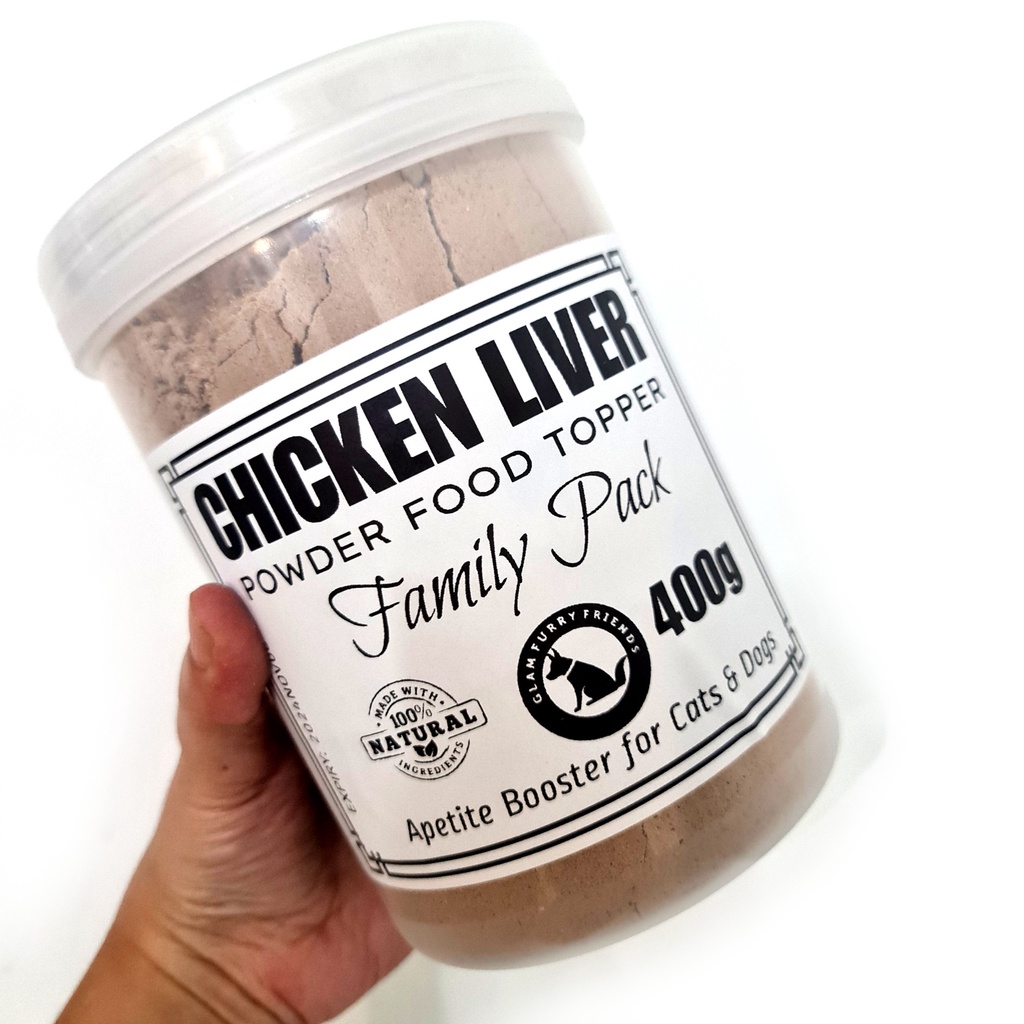 Family Pack 400g food topper beef chicken duck liver breast floss ...