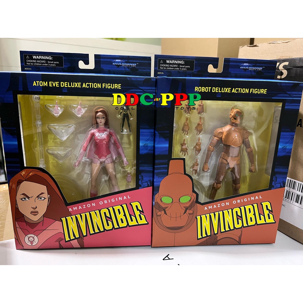 ATOM EVE and ROBOT SET OF 2 - INVINCIBLE SERIES ACTION FIGURE by ...