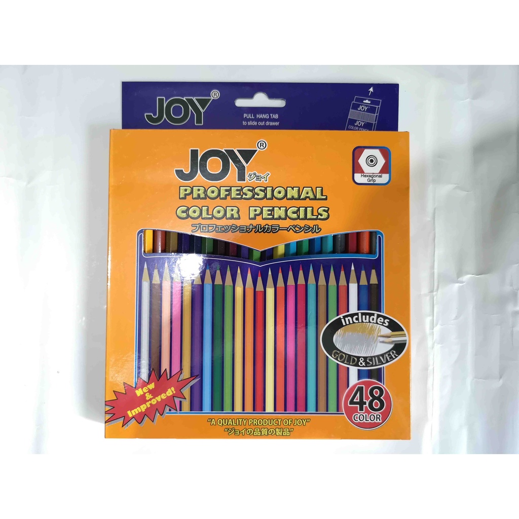 Joy Color Pencils 12's 24's 36's 48's | Shopee Philippines