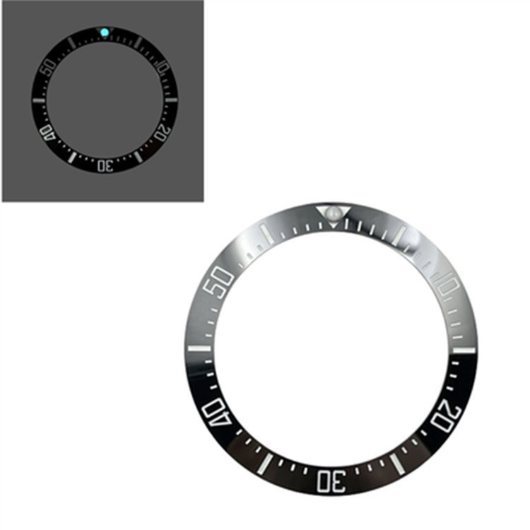 Outer Diameter 40MM Inner Diameter 31.5MM Watch Bezel Ceramic Ice Blue ...