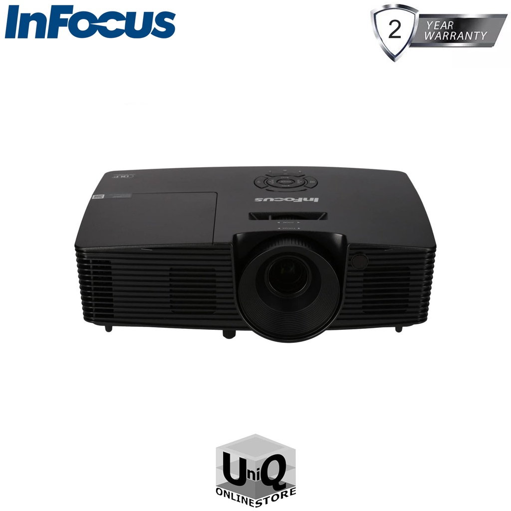InFocus 3800-Lumen XGA DLP Projector, Genesis Series IN114xv HDMI, VGA ...