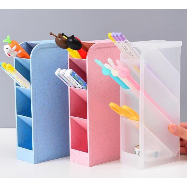 Creative multifunctional pen holder storage box | Shopee Philippines