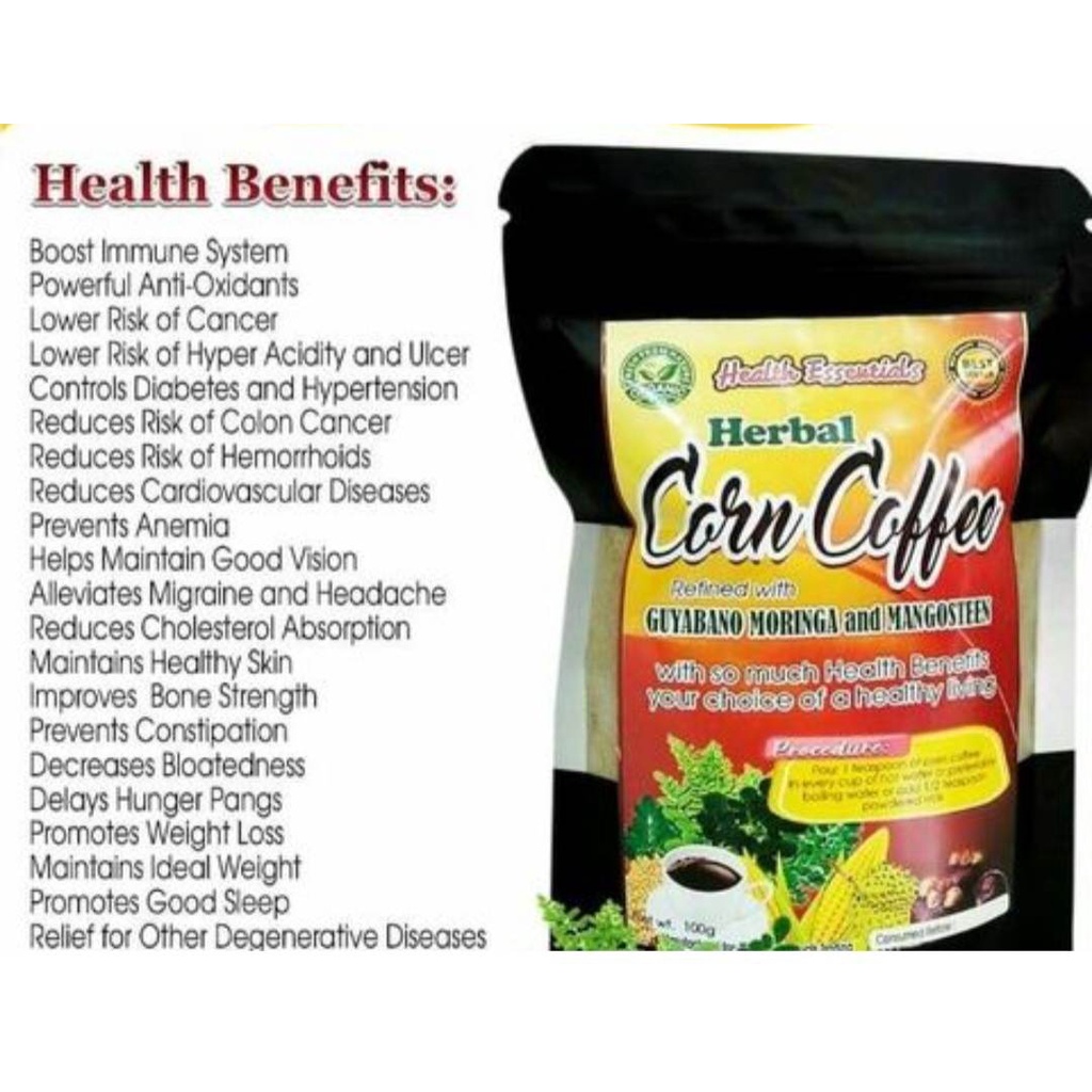 4in1 HERBAL CORN COFFEE | Shopee Philippines