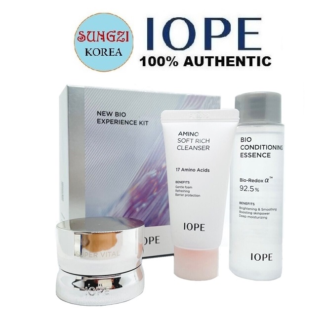 IOPE New Bio Experience Kit (3 Items) | Shopee Philippines