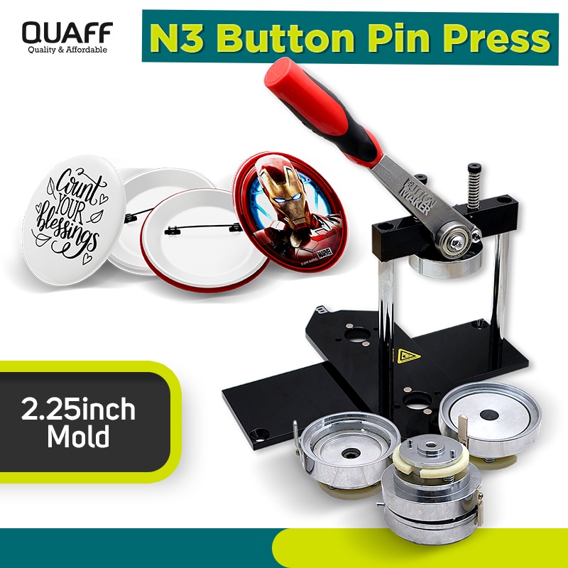 ( PROMO PACKAGE ) QUAFF N3 Button Press Machine Swing Type Body & Mold ...