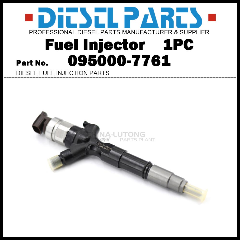 Fuel Injector 095000-7760 095000-7761 for Toyota Hiace Hilux Innova 2KD ...