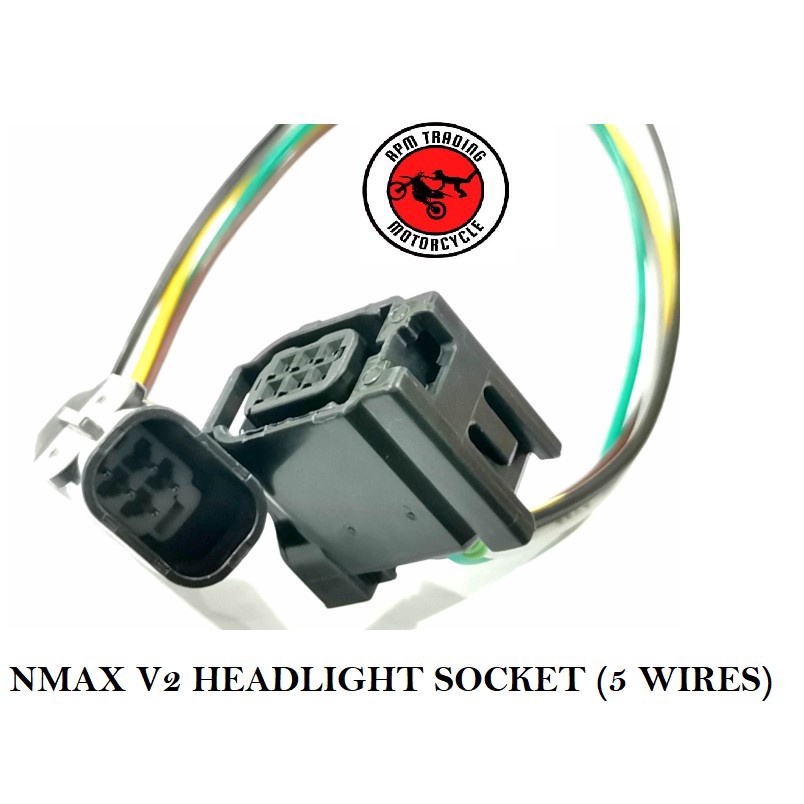 Headlight Socket for NMAX V2 Motorcycle-Heavy Duty | Shopee Philippines