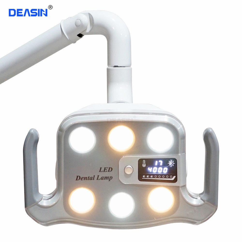 Dental Shadowless Induction Lamp 6 Bulds Two-Color Led Lamp Unit ...