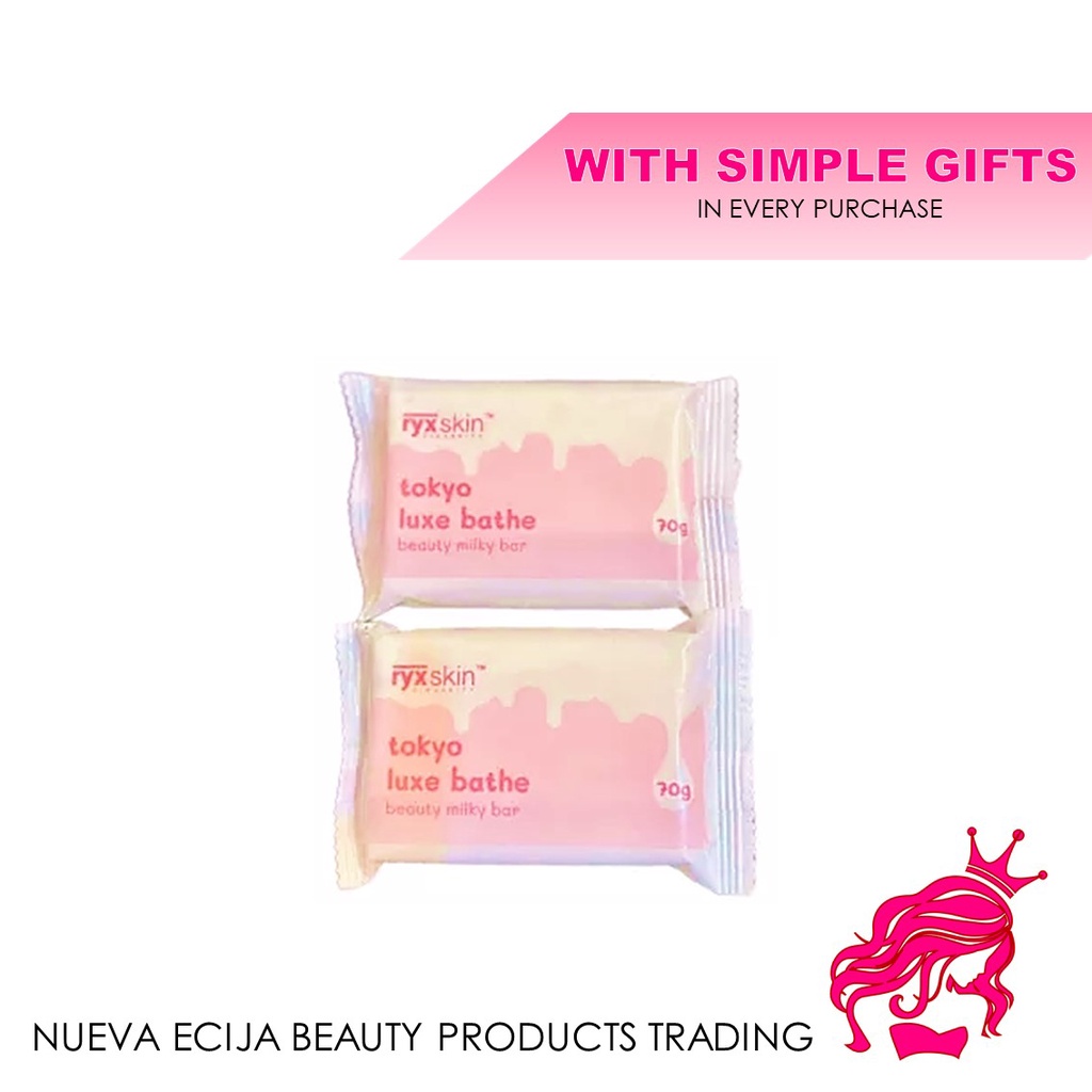 Ryx Skin Tokyo Luxe Bath Soap 70g (with crystal sugars - it’ll gently ...