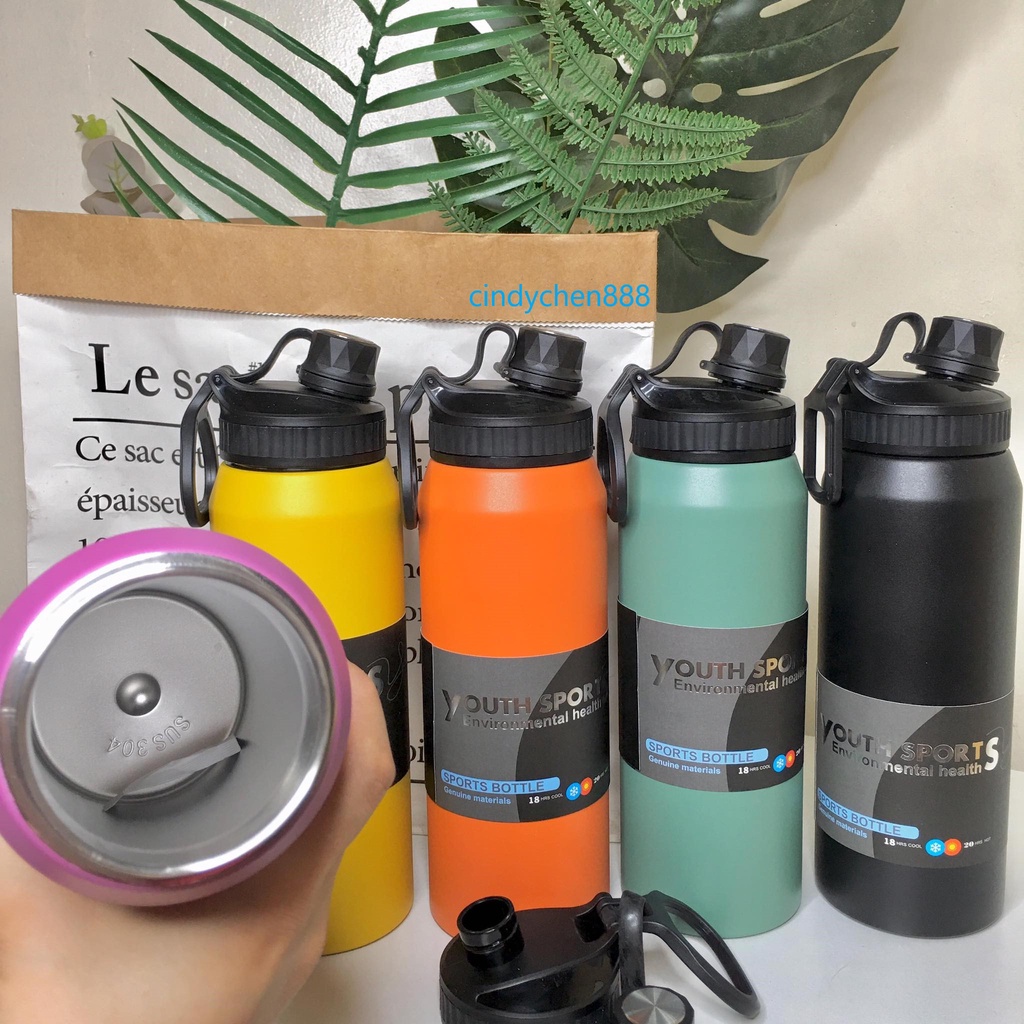 Stainless steel Thermos Insulate Vacuum Tumbler Vacuum Cup Sport Water ...