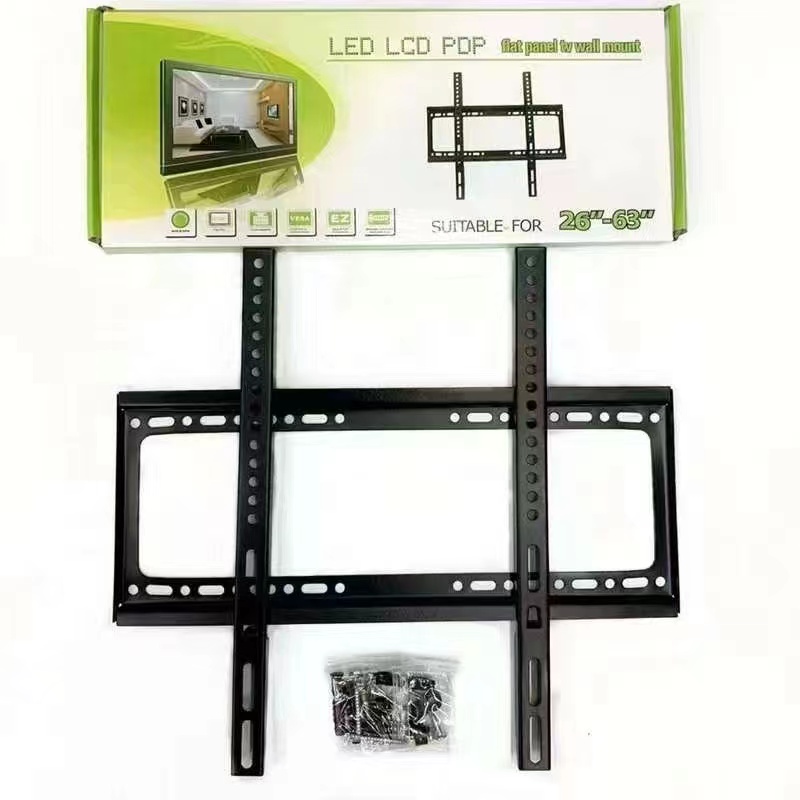 TV Wall Mount Bracket Adjustable Universal For 14‘’~63‘’ Sizes LED/LCD ...