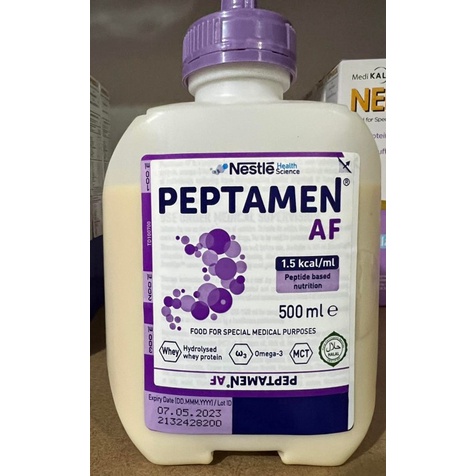 PEPTAMEN AF 500ML Restock 1.5kcal/ml peptide based nutrition exp. March 24 2024 | Shopee Philippines