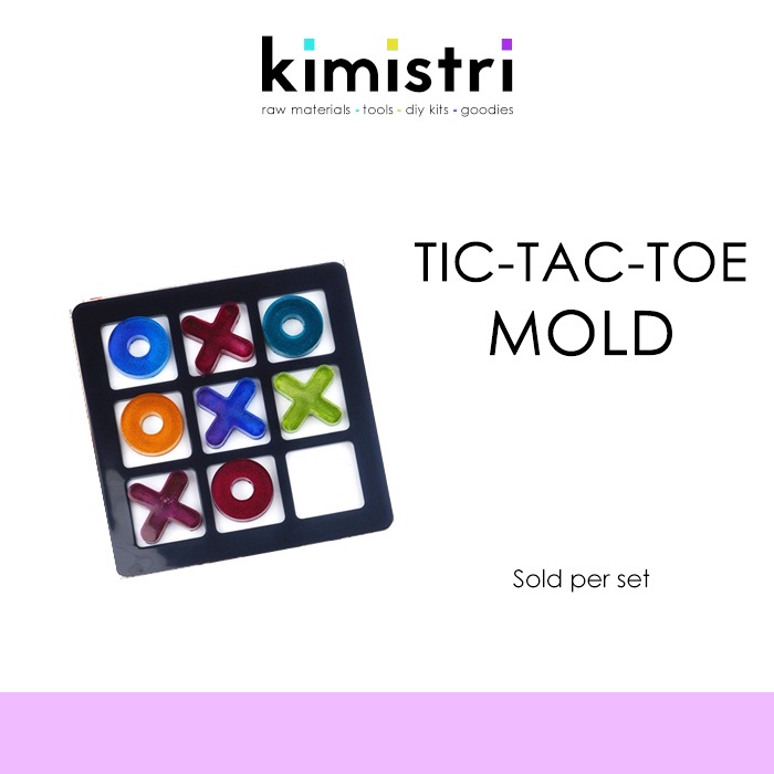 Silicone Mold: Tic Tac Toe Game Board Set (Premium Quality) | Shopee ...
