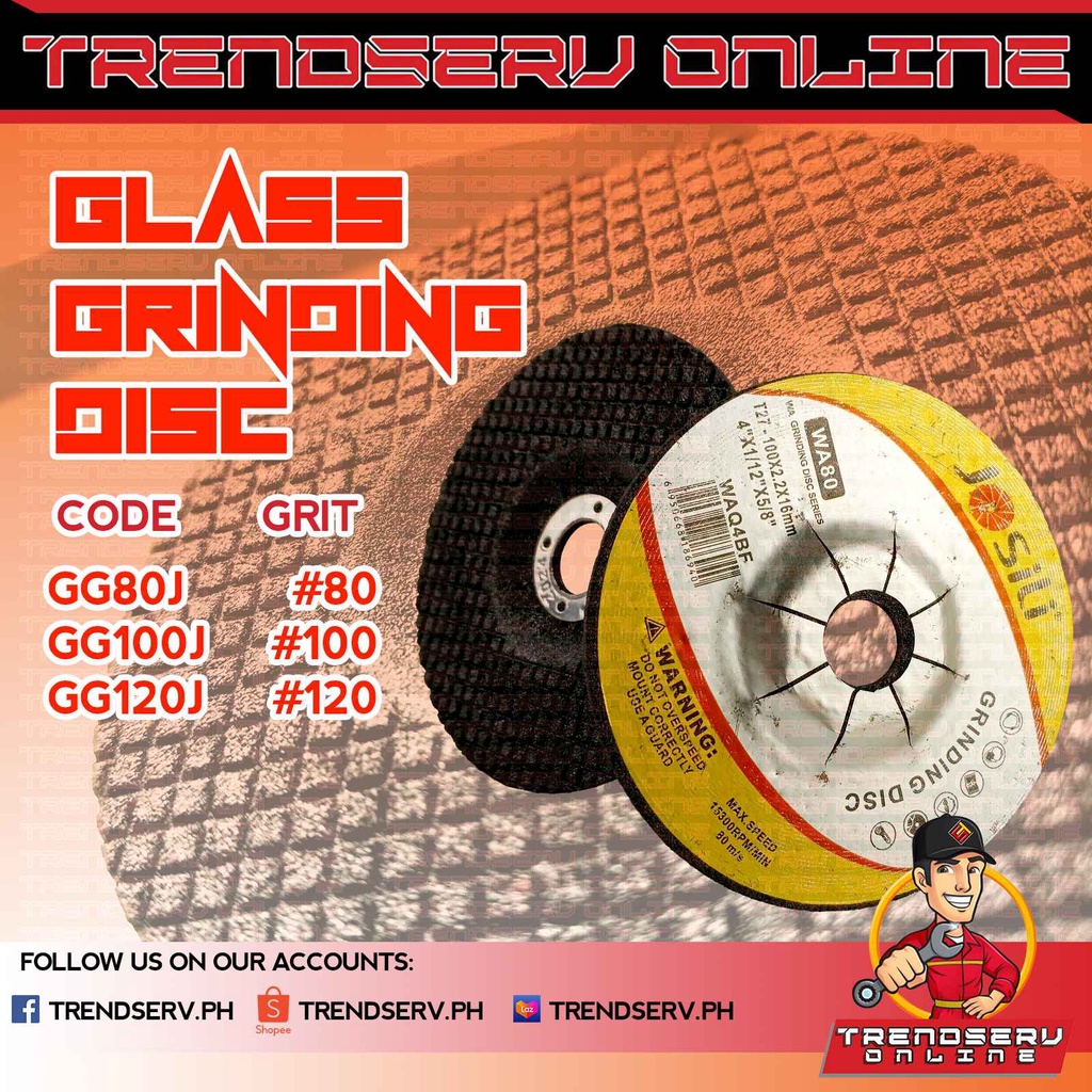 MEGA GLASS GRINDING DISC | Shopee Philippines