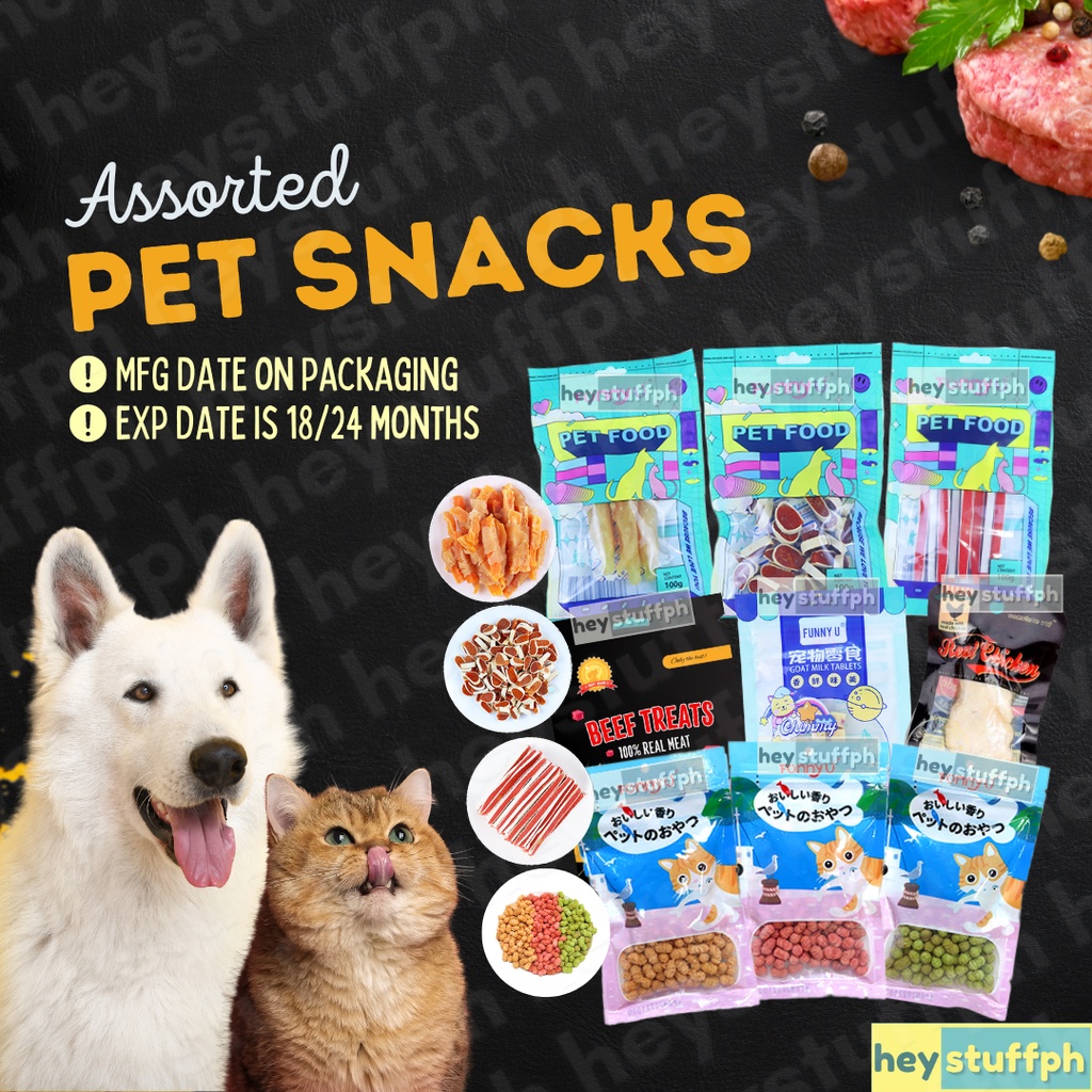 100g Pet Treats and Snacks for Dogs and Cats | Shopee Philippines