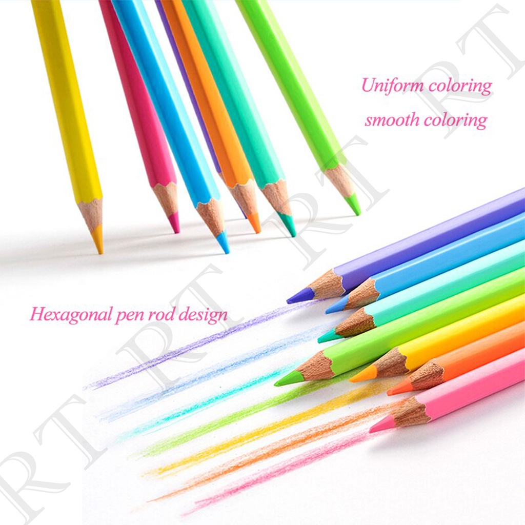 24pcs color pencil Set for Sketching Coloring Artist Drawing Student ...