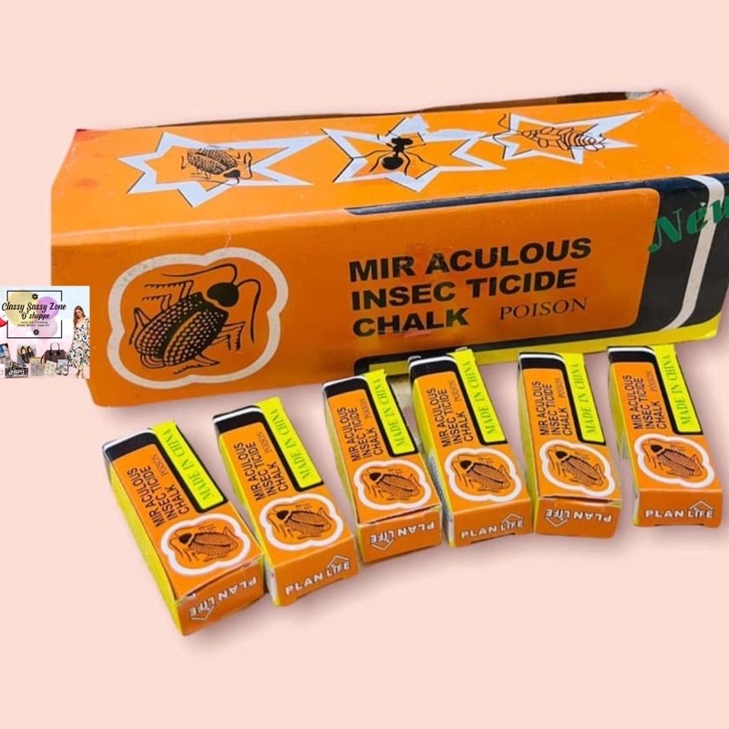 Original Miraculous Insect Chalk / Insecticide Chalk | Shopee Philippines