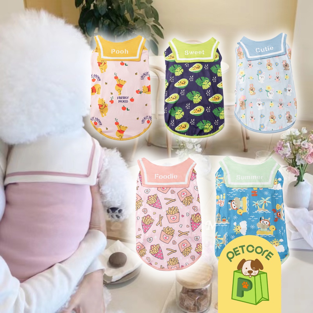 Big Dog Clothes Cotton Vest Shirt Pet Summer Sando | Shopee Philippines