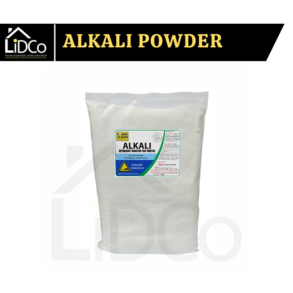 Powerclean ALKALI POWDER For Whites (Bleach) 1KG | Shopee Philippines