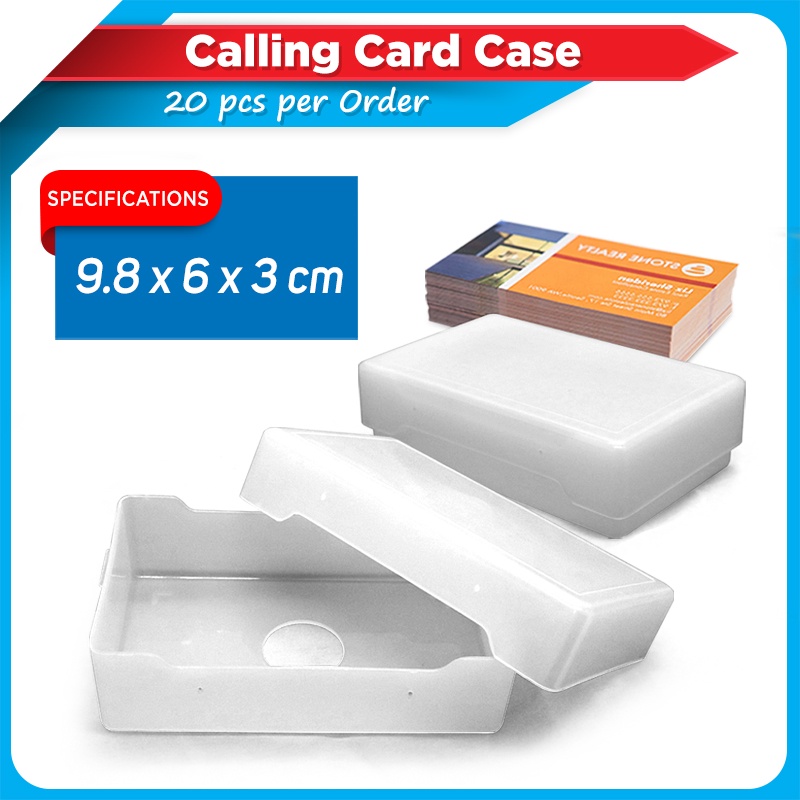 Calling Card Case ATM Card Size (20-50 pcs per order) | Shopee Philippines