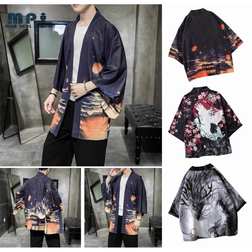 MPJ Robe for man street outdoor Jacket JRPG Jacket Sun protection cloak ...